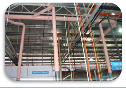 Clean Room, Exhaust Ventilation and Ducting System
