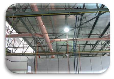 Clean Room, Exhaust Ventilation and Ducting System